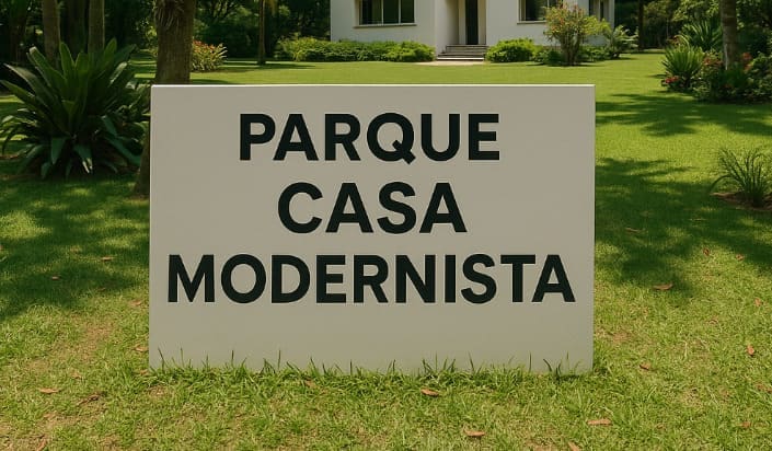 Parque Casa Modernista - história e biodiversidade
